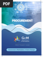 GeM Handbook | PDF | Procurement | Audit