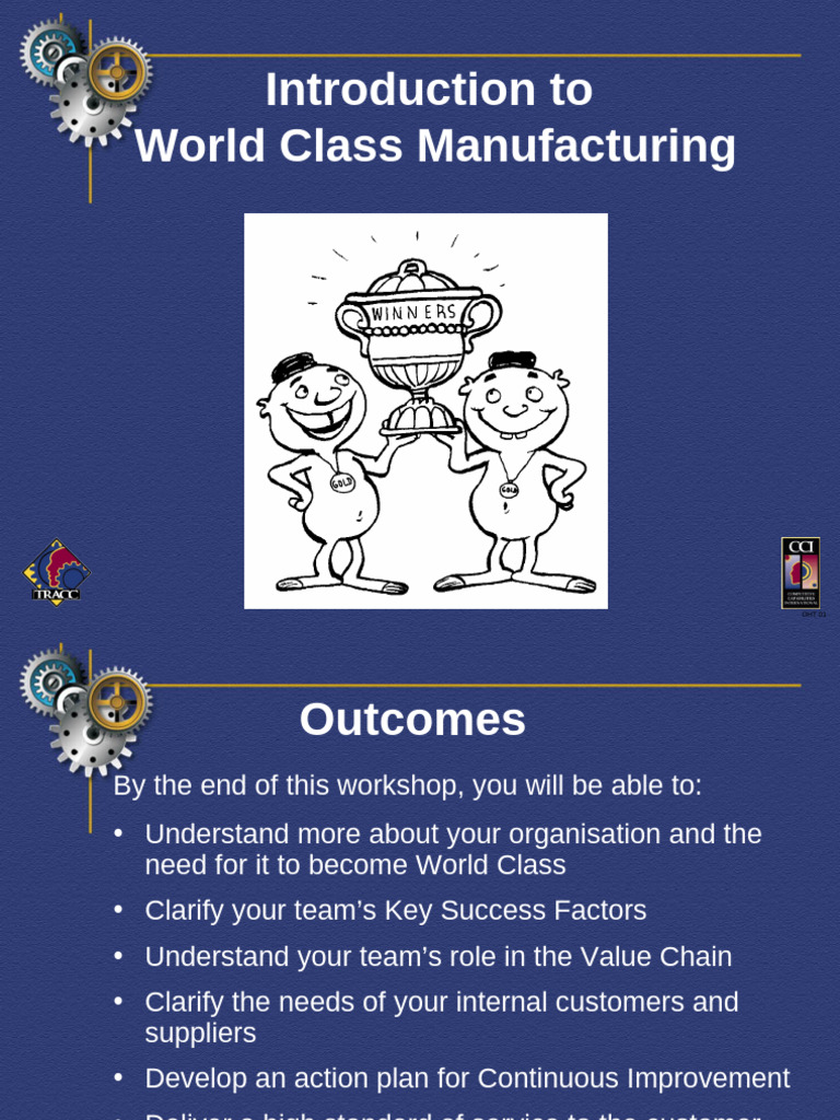 Introduction To WCM Workshop-Colour OHTs | PDF | Supply Chain ...