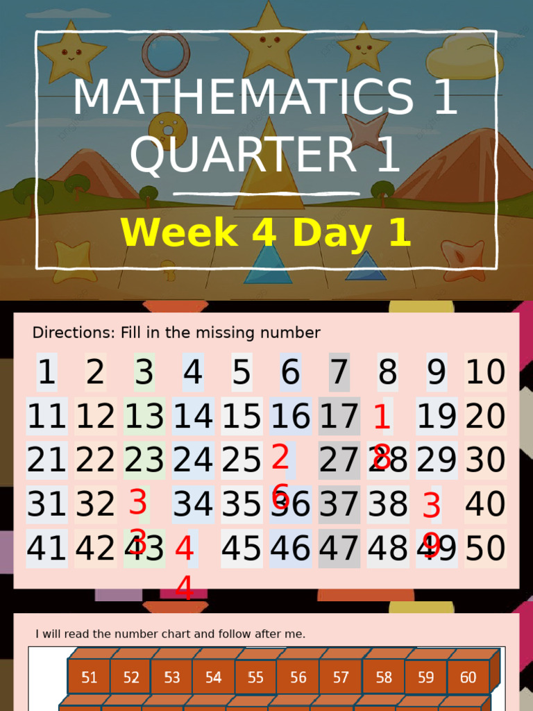 Mathematics 1 q1 Week 4 | PDF