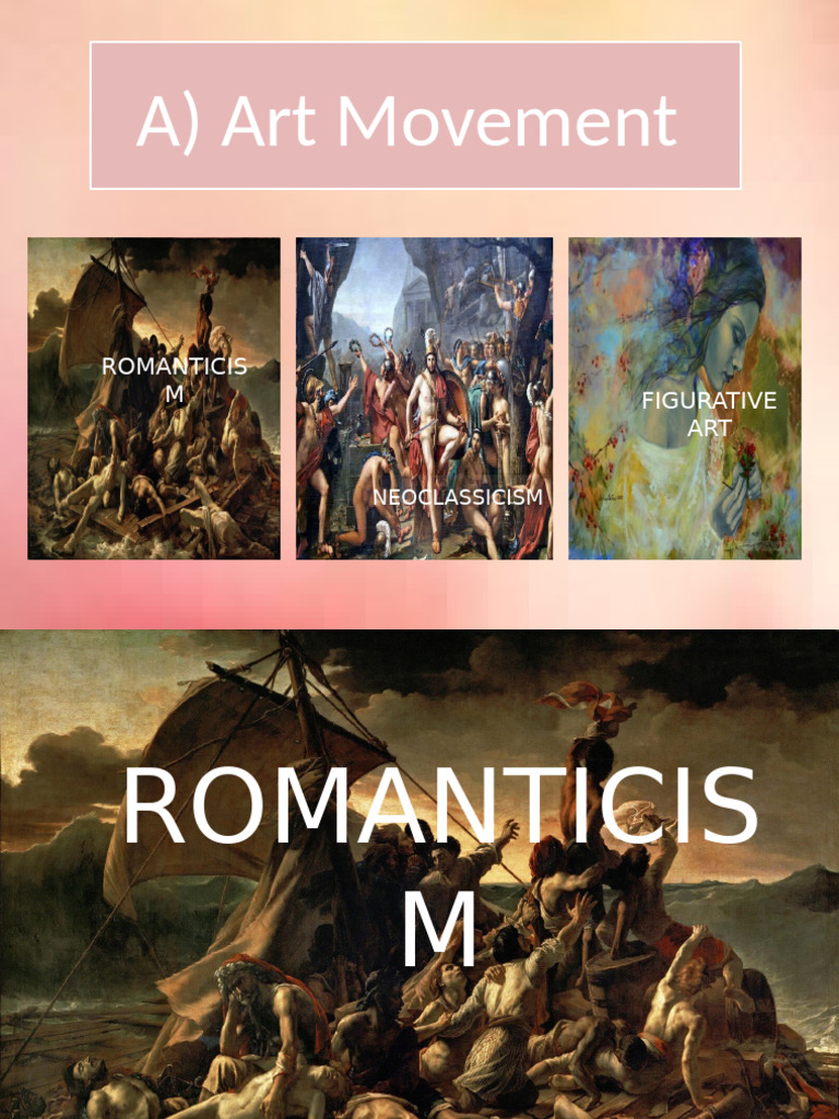 Romanticism Neoclassicism Figurative Art BSA 2 D | PDF | Romanticism ...