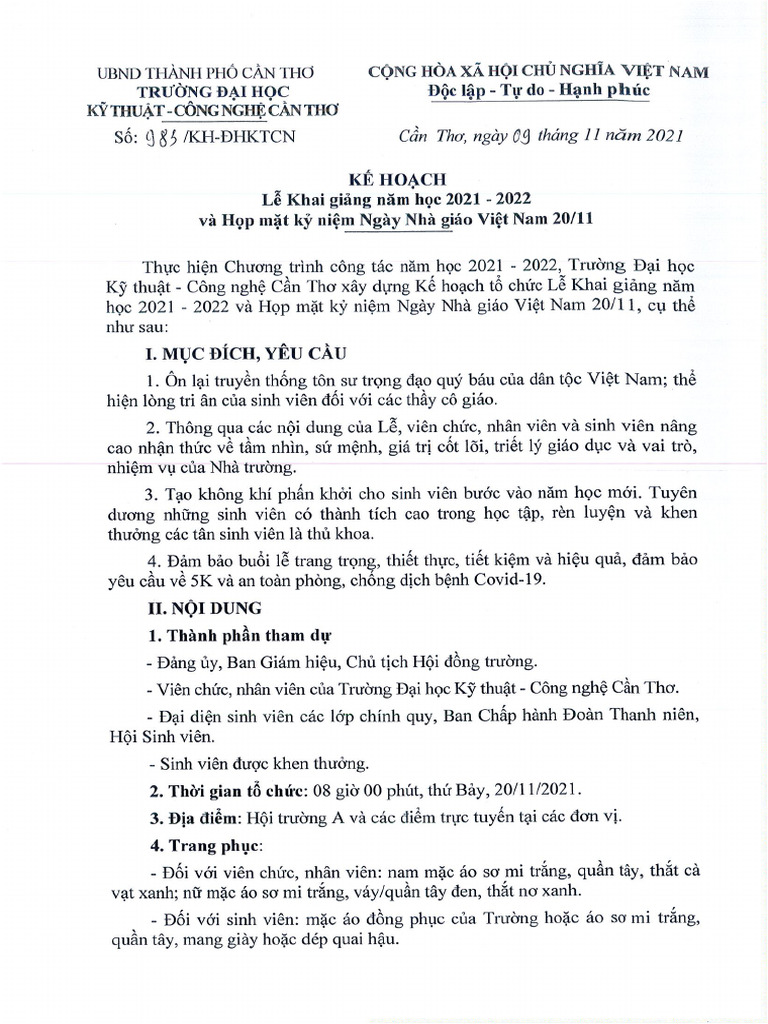 983 KH ĐHKTCN Kehoach Lekhaigiang Namhoc-2021-2022 Hopmat Kyniem ...