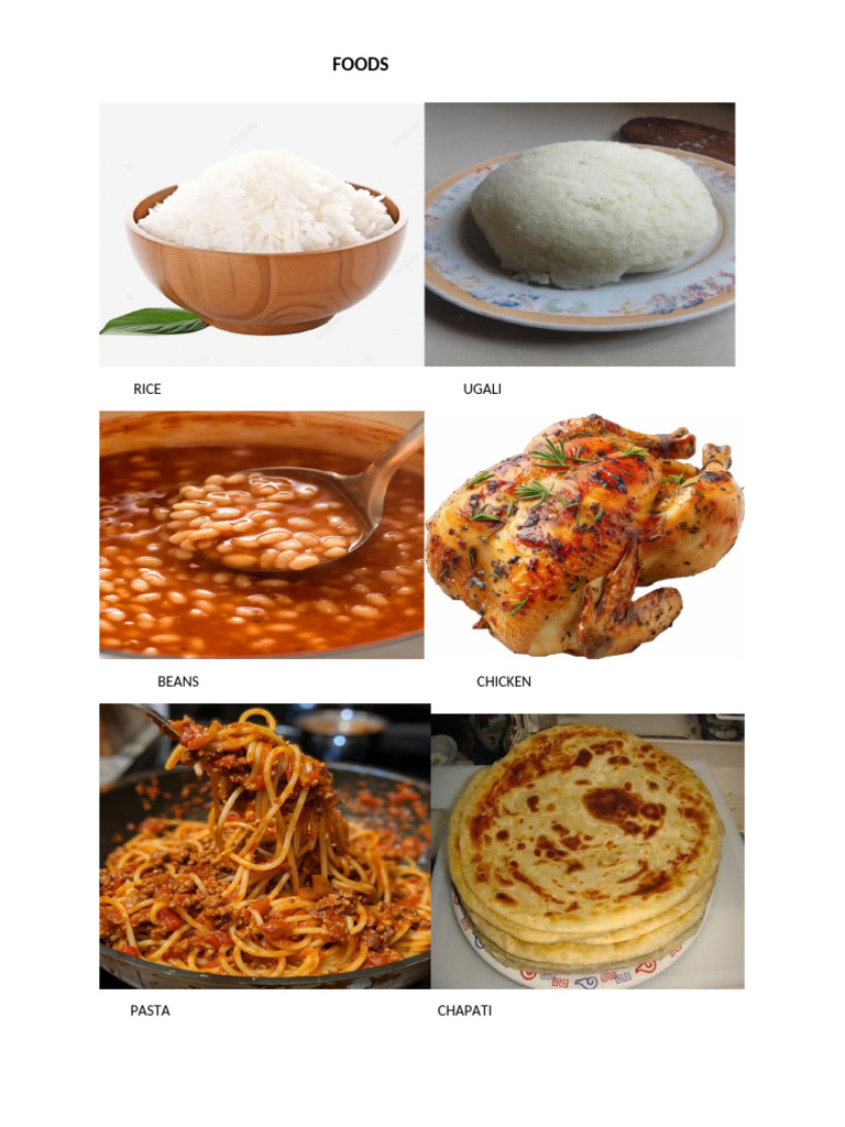 Essential Staple Foods List | PDF