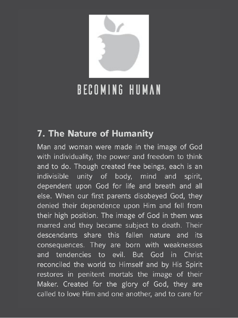Nature of Humanity | PDF