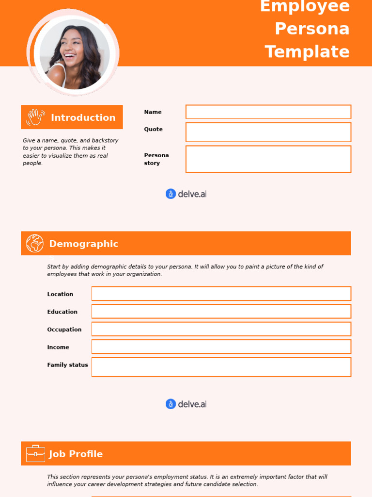 Employee Persona Template | PDF