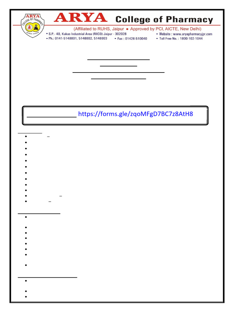 Notice For Medtronic BPharma 2025 4-6-2025 | PDF | Apprenticeship | Health Care