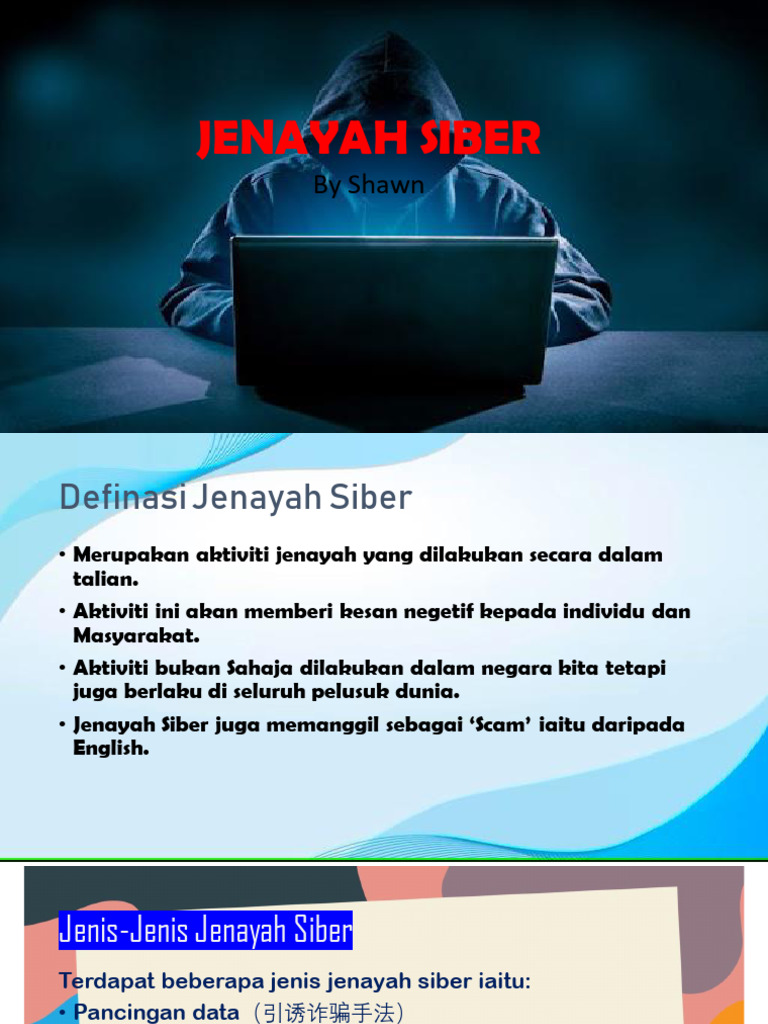 Jenayah Siber | PDF