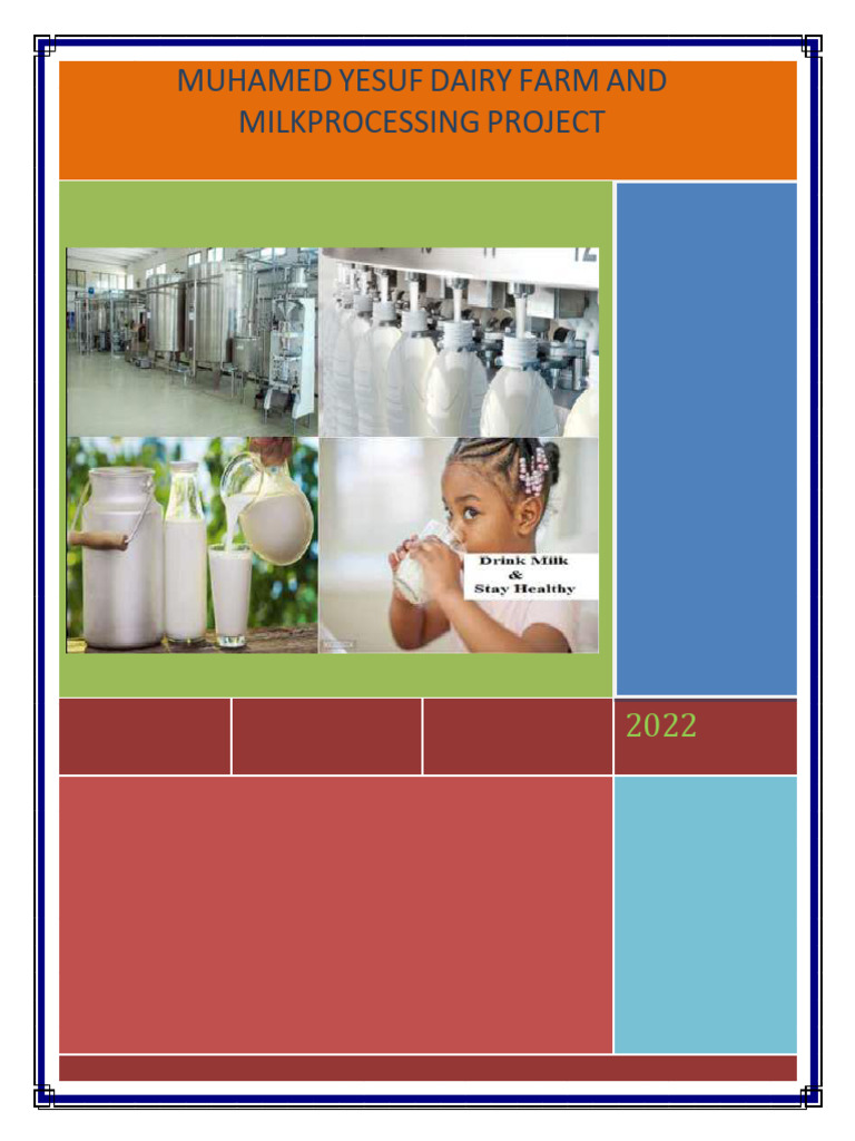 Muhamed Yesuf Milik | PDF | Milk | Dairy