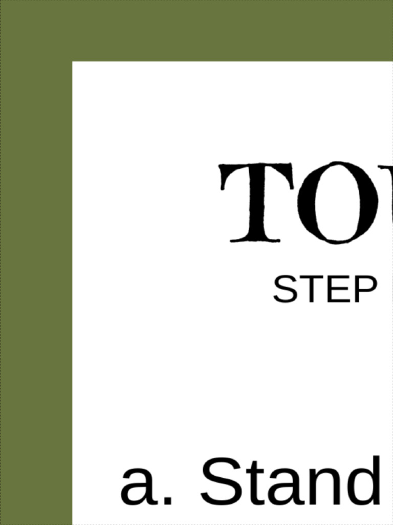 Touch Step | PDF