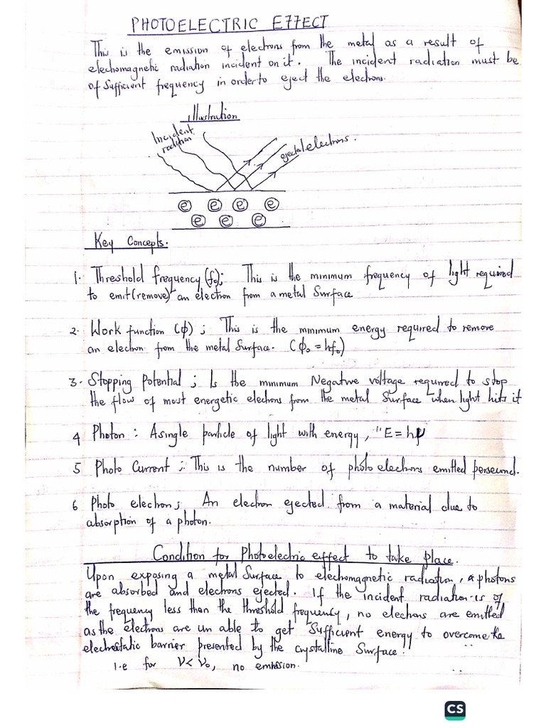Group 3 Write Up. Photoelectric Effect, Operators, Finite Square Well ...