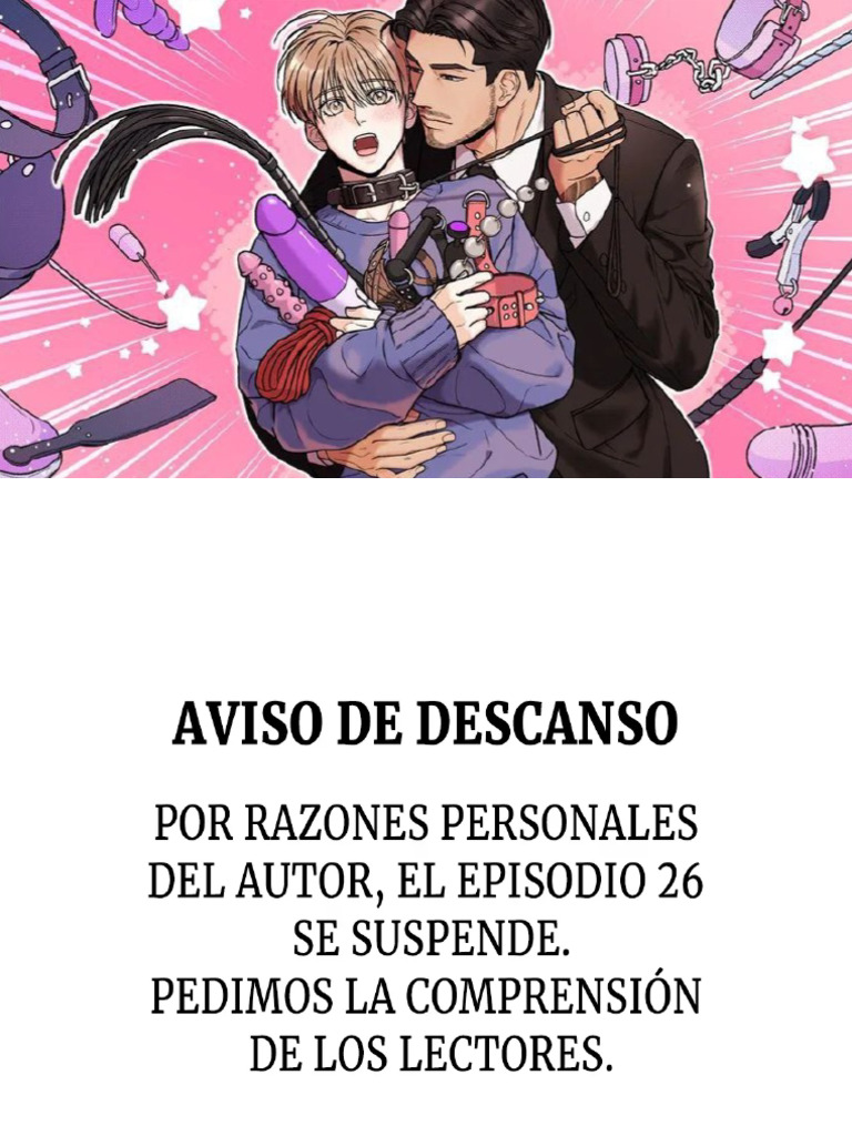 Aviso Mi Maestro Sádico | PDF