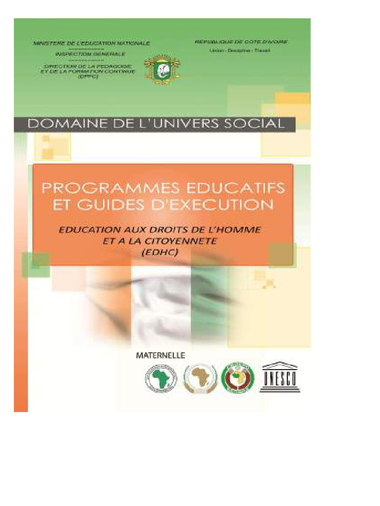 Edhc Maternelle | PDF