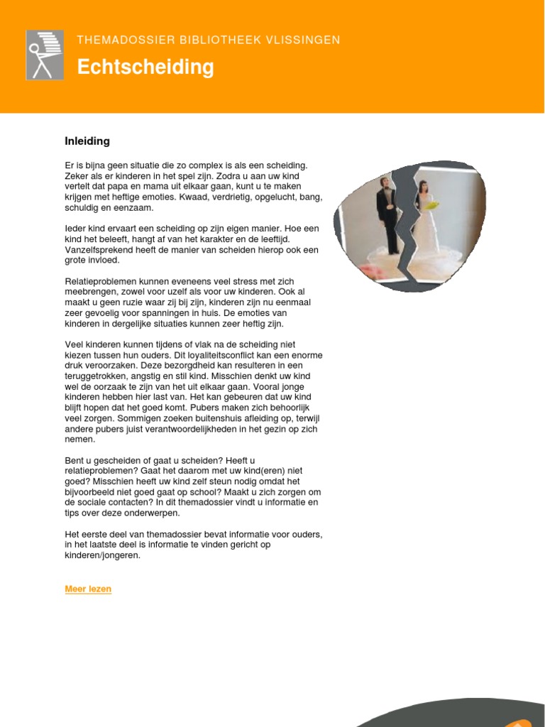 Echtscheiding | PDF