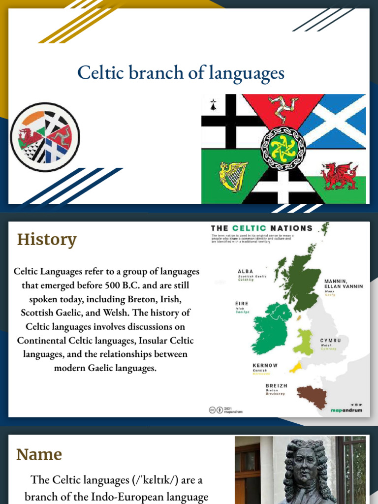 Celtic Branch of Languages | PDF | Celtic Britons | British Isles