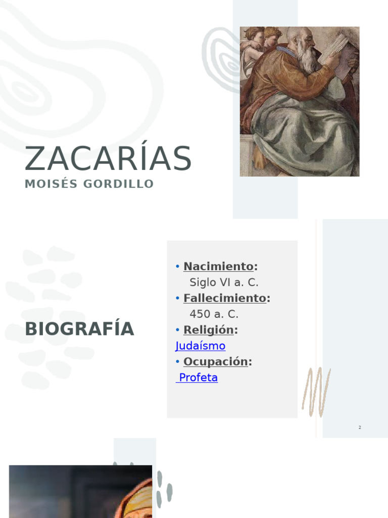 ZACARIAS | PDF