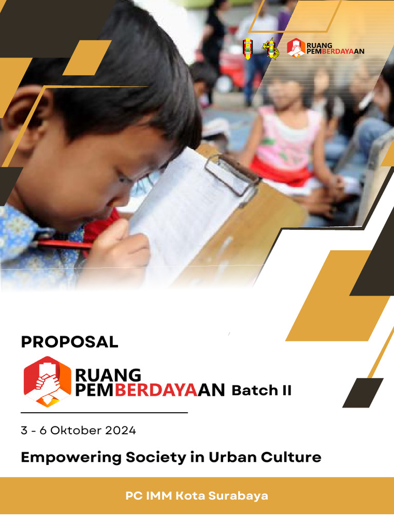 Proposal Terbaru Ruang Pemberdayaan Batch.2 | PDF