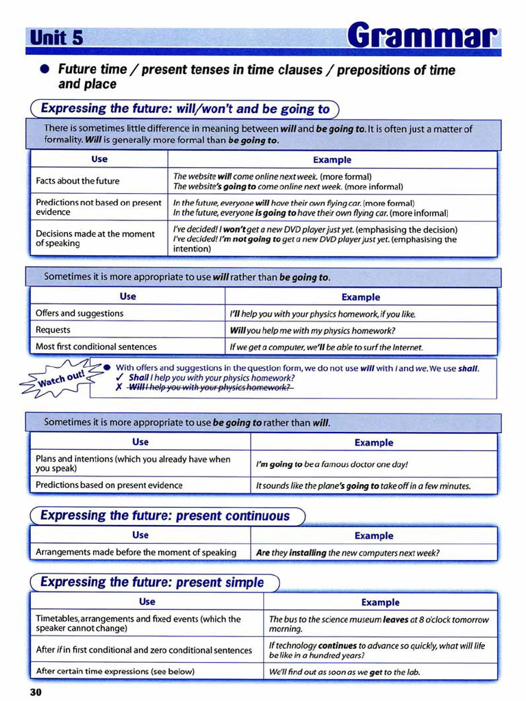 Destination b2 Future Tenses | PDF