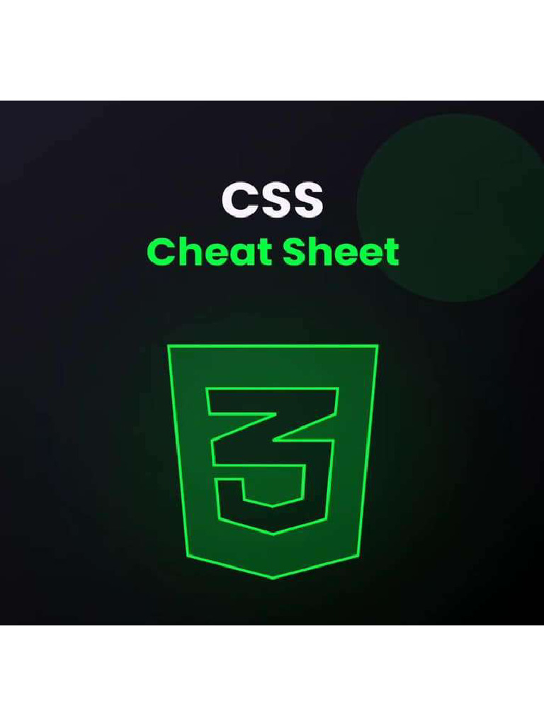 CSS CheatSheet | PDF