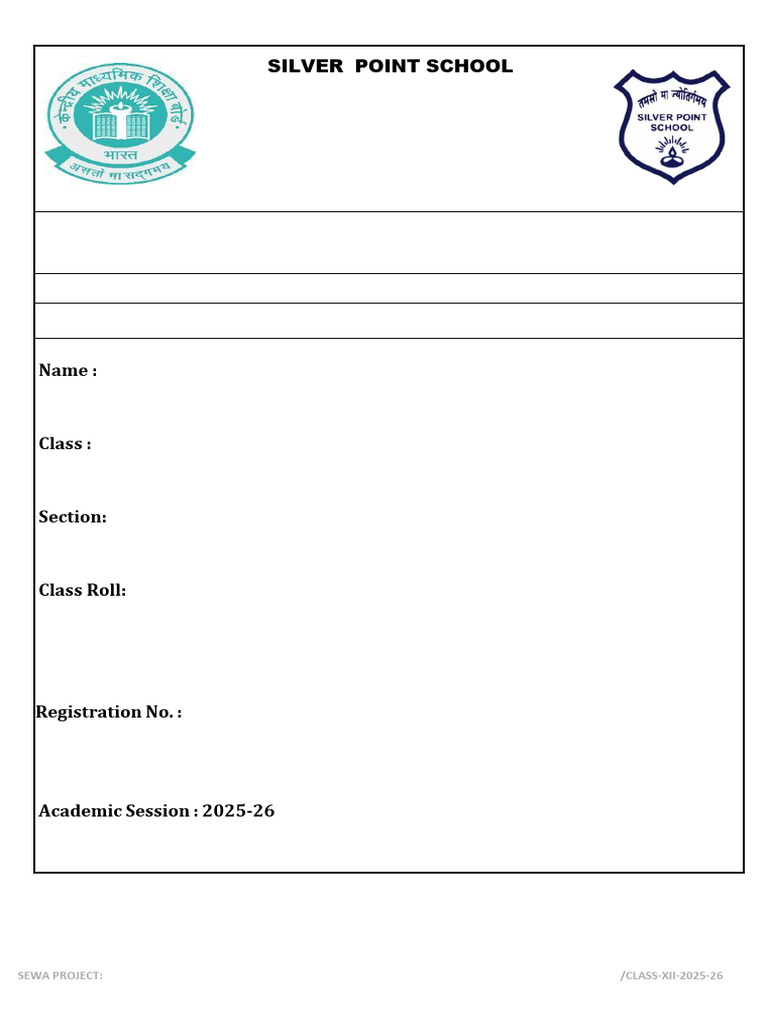 SEWA Project: Career Pathways 2025-26 | PDF | Behavior Modification ...