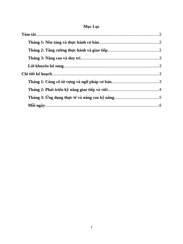 Plan For Fluency Speaking English | PDF