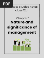 Class 12 BST Chapter 1 Notes | PDF