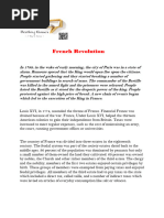 History Chapter 1 The French Revolution Class 9 Notes PDF | PDF ...