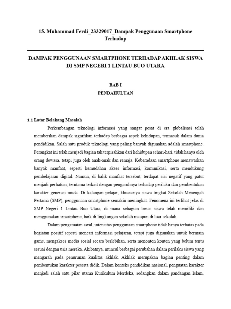 Muhammad Ferdi (23329017) Tugas Minggu 10 Metodologi Penelitian | PDF