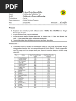 Tabel Nilai R Product Moment 1-100 | PDF