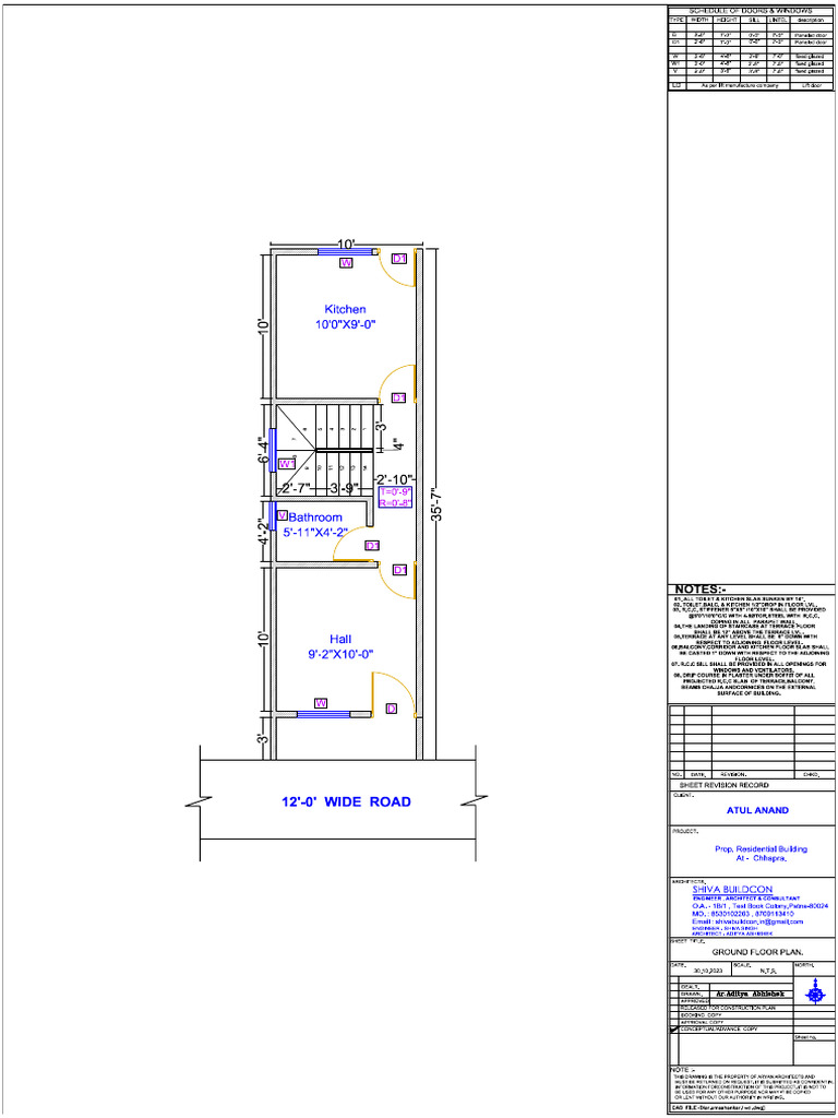 Ground Floor Plan | PDF
