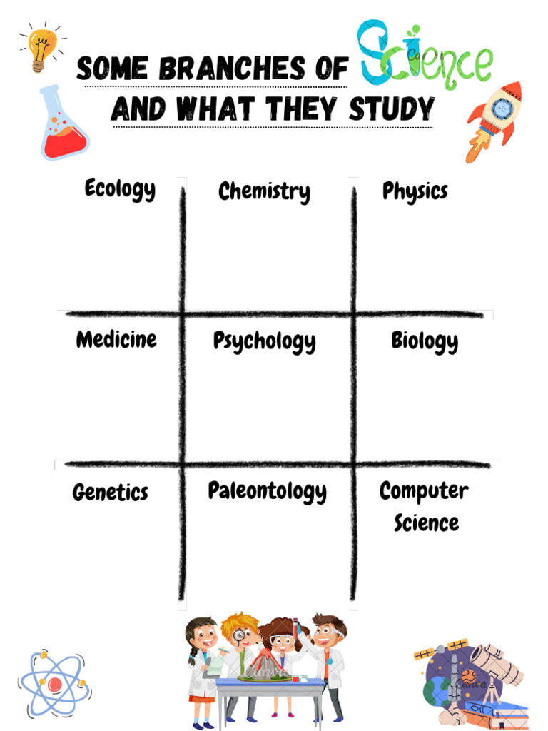 Some Branches of SCIENCE and What They Study | PDF