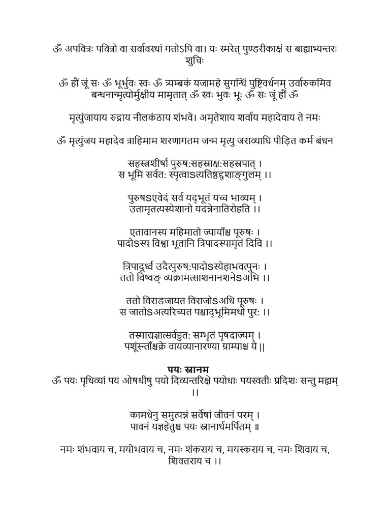 Nitya Pooja Final | PDF