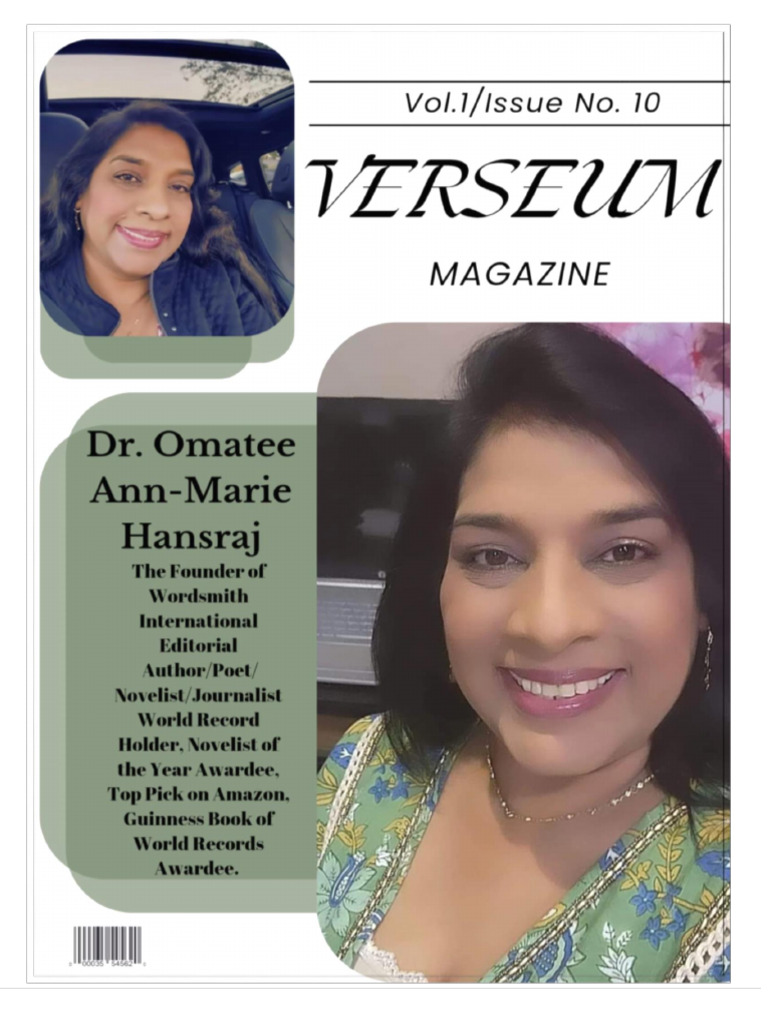 Verseum Literary Magazine - Issue. No. 10 | PDF | Algeria | Poetry