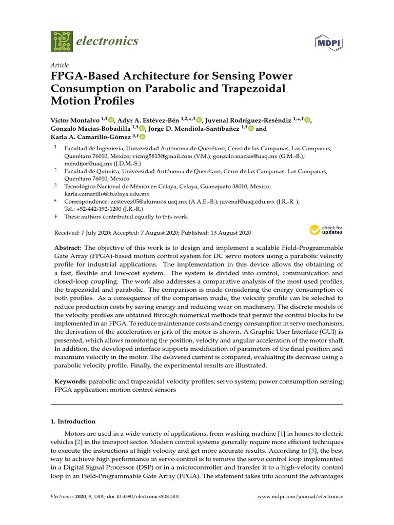 Montalvo Et Al. - 2020 - FPGA-Based Architecture For Sensing Power Consumpt | PDF | Field ...