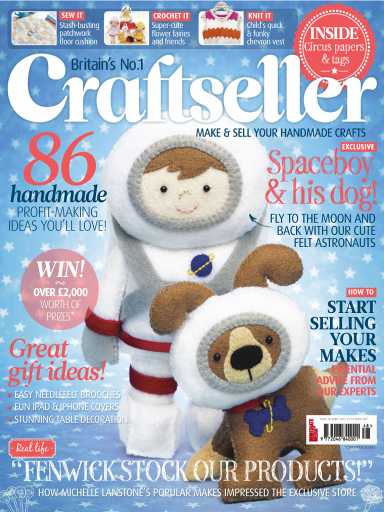 Craftseller 48 2015-04 | PDF | Sewing