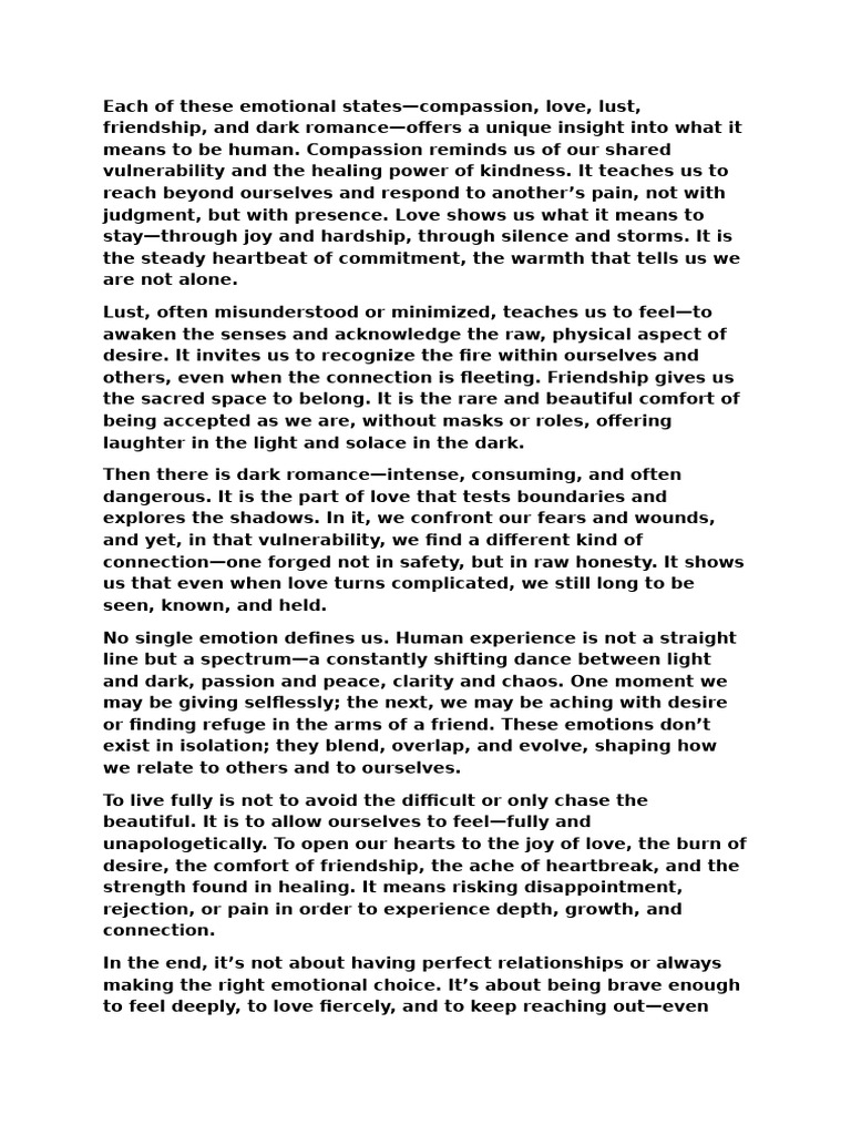 The Fullness of Feeling | PDF | Love | Social Psychology