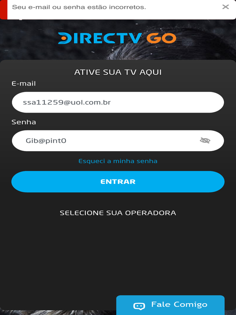 Ative Seu Dispositivo DIRECTV GO | PDF