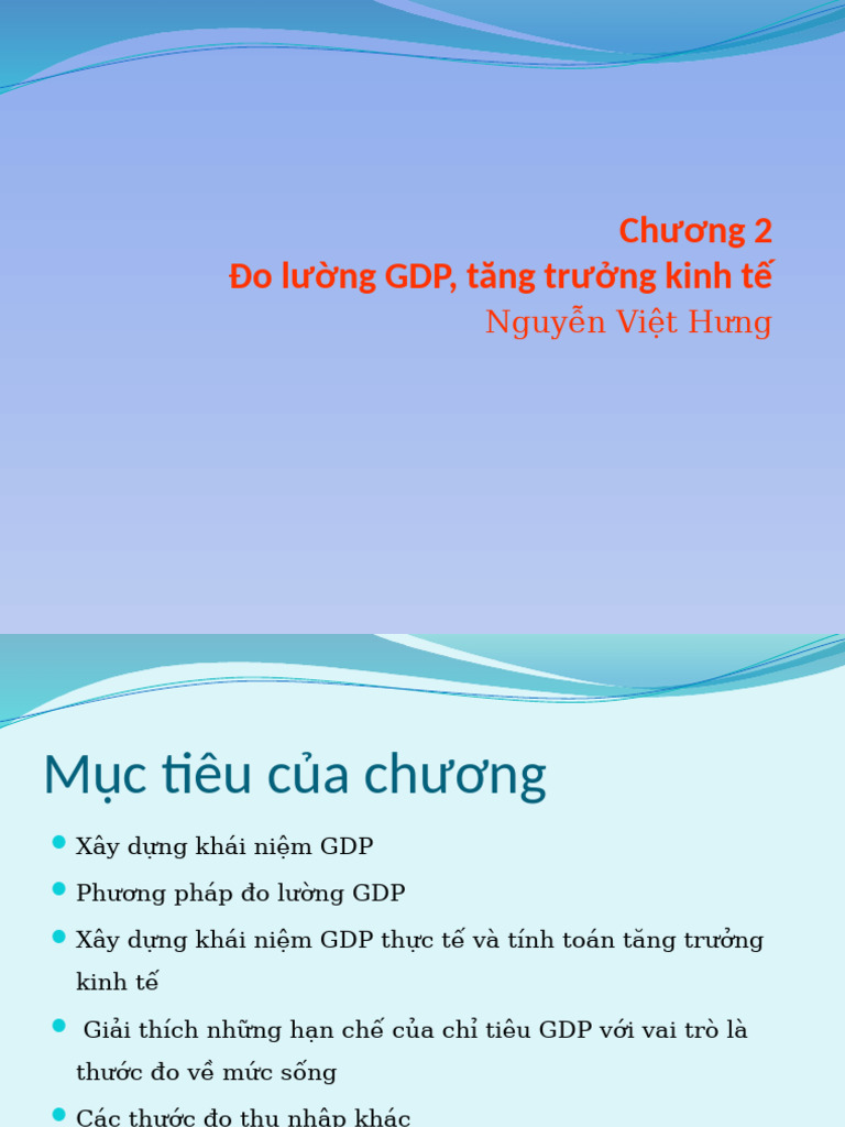 Chap 2-GDP | PDF