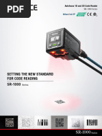SR-2000W 1D/2D Code Reader Specs | PDF