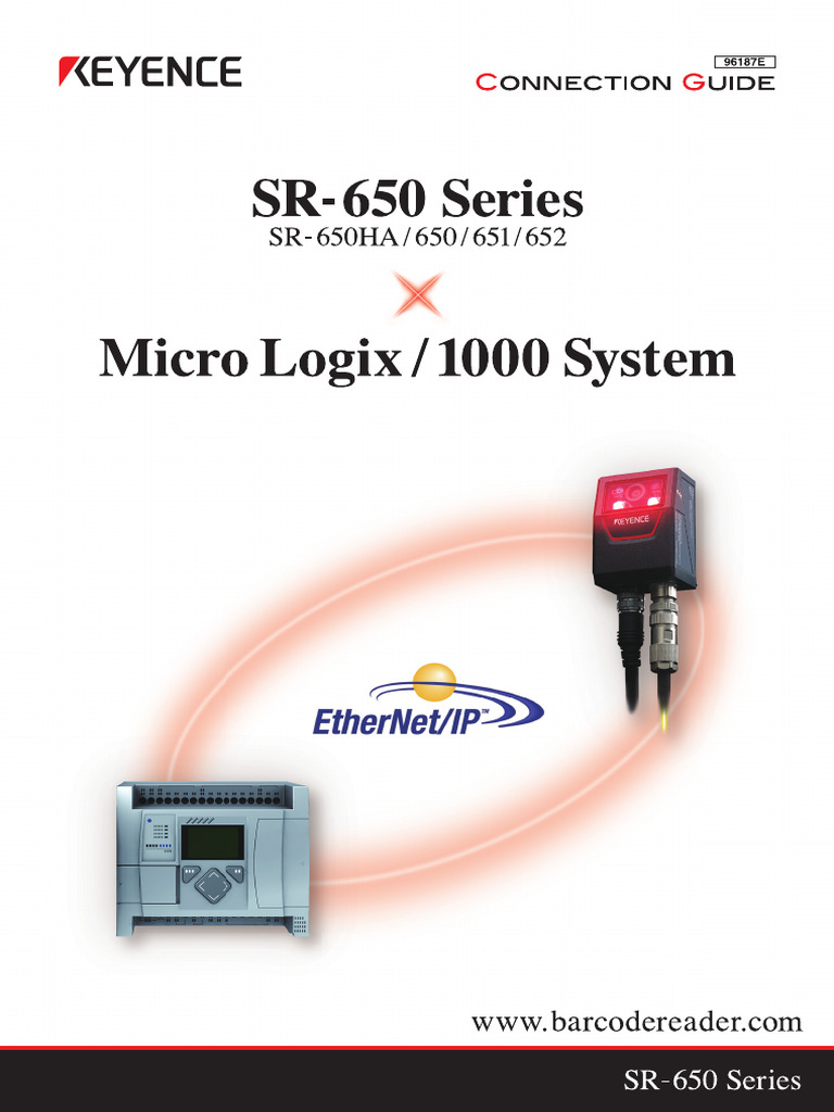Guia SR650 Micrologix1100 EthIP | PDF | Integer (Computer Science) | Programmable Logic Controller
