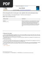Wiley Journal Submission Template | PDF | Computing