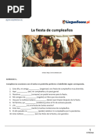 Prueba de Español: Fiesta y Celebraciones | PDF