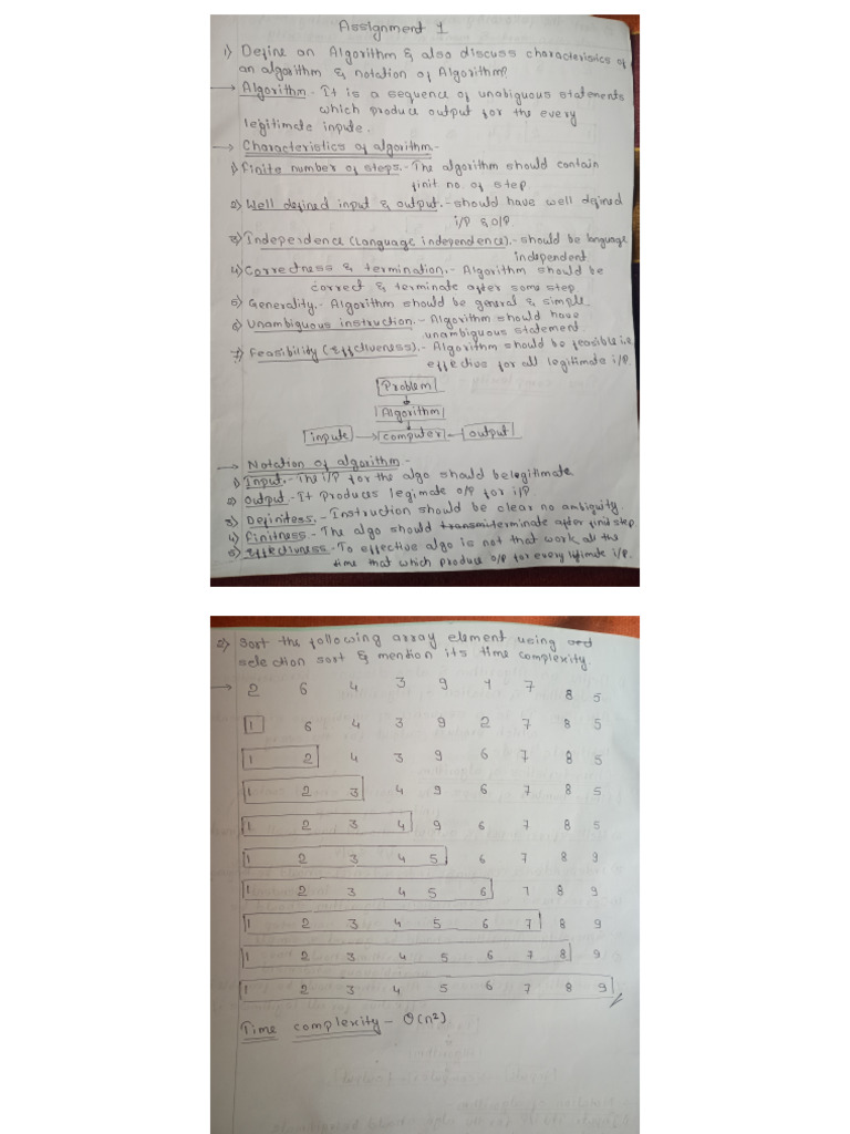 ADA Assignment 1 | PDF