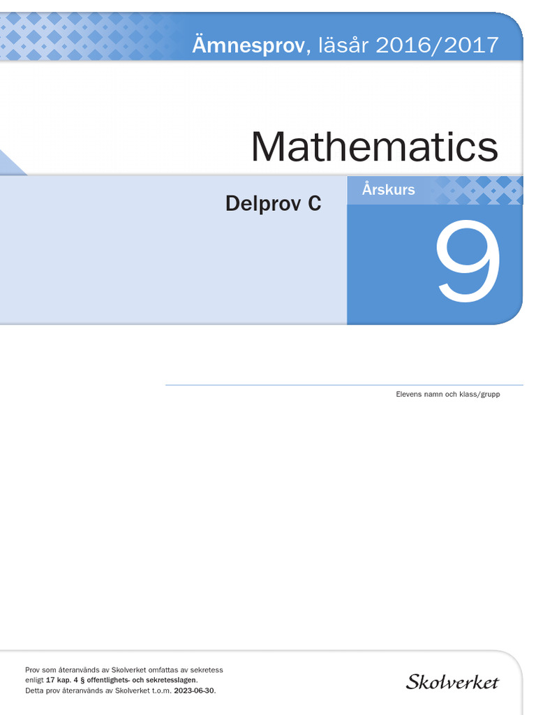 Matte 2 Worked Out Part C 2017 | PDF | Subtraction | Algebra