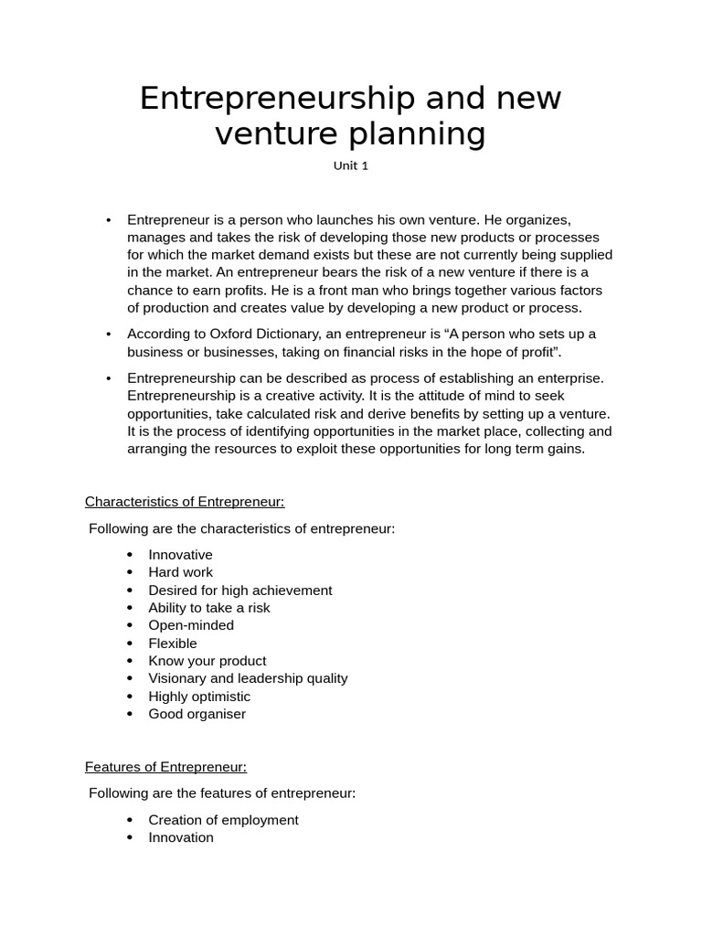 Understanding Entrepreneurship Basics | PDF | Entrepreneurship ...