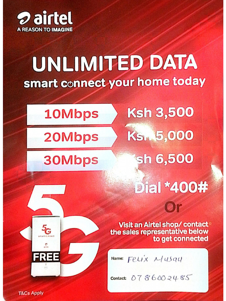 5G Airtel Wifi | PDF