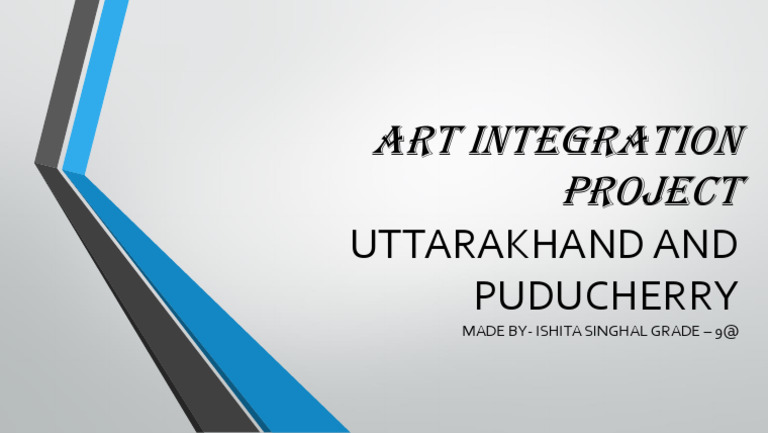Art Integration Project | PDF