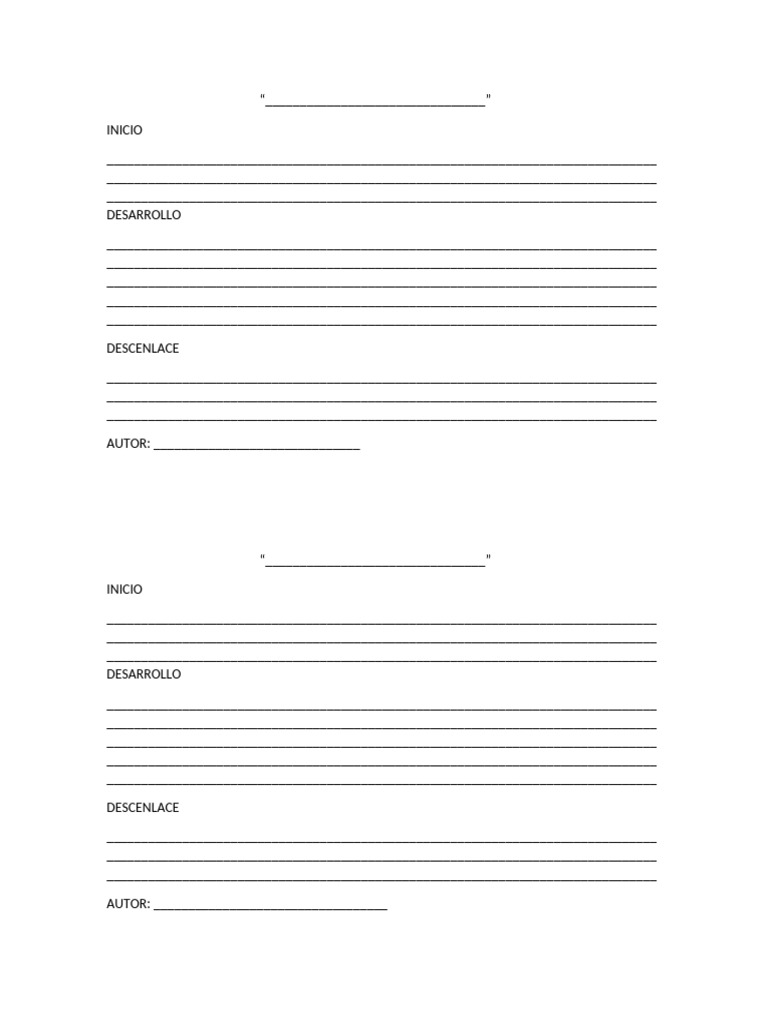 Hoja de Escritura | PDF