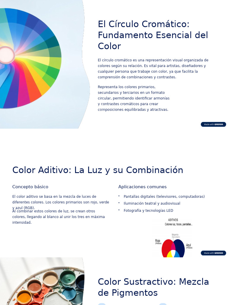 El Circulo Cromatico Fundamento Esencial Del Color | PDF | Color ...