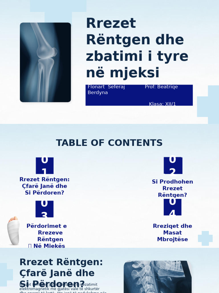 X-Ray Technology Breakthrough by Slidesgo | PDF