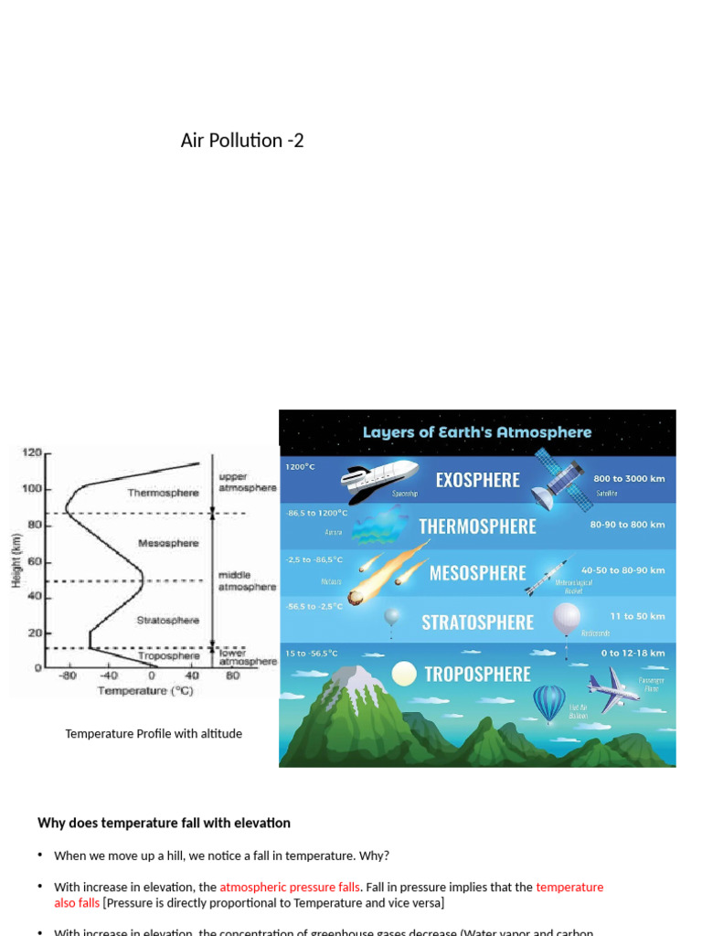 Air Pollution-Summary 2 | PDF | Atmosphere Of Earth | Earth Sciences