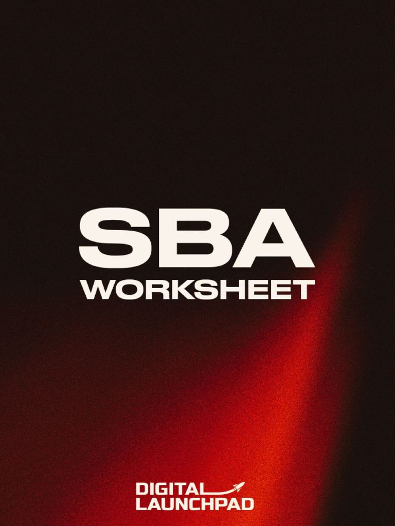 Sba - Digital Launchpad | PDF